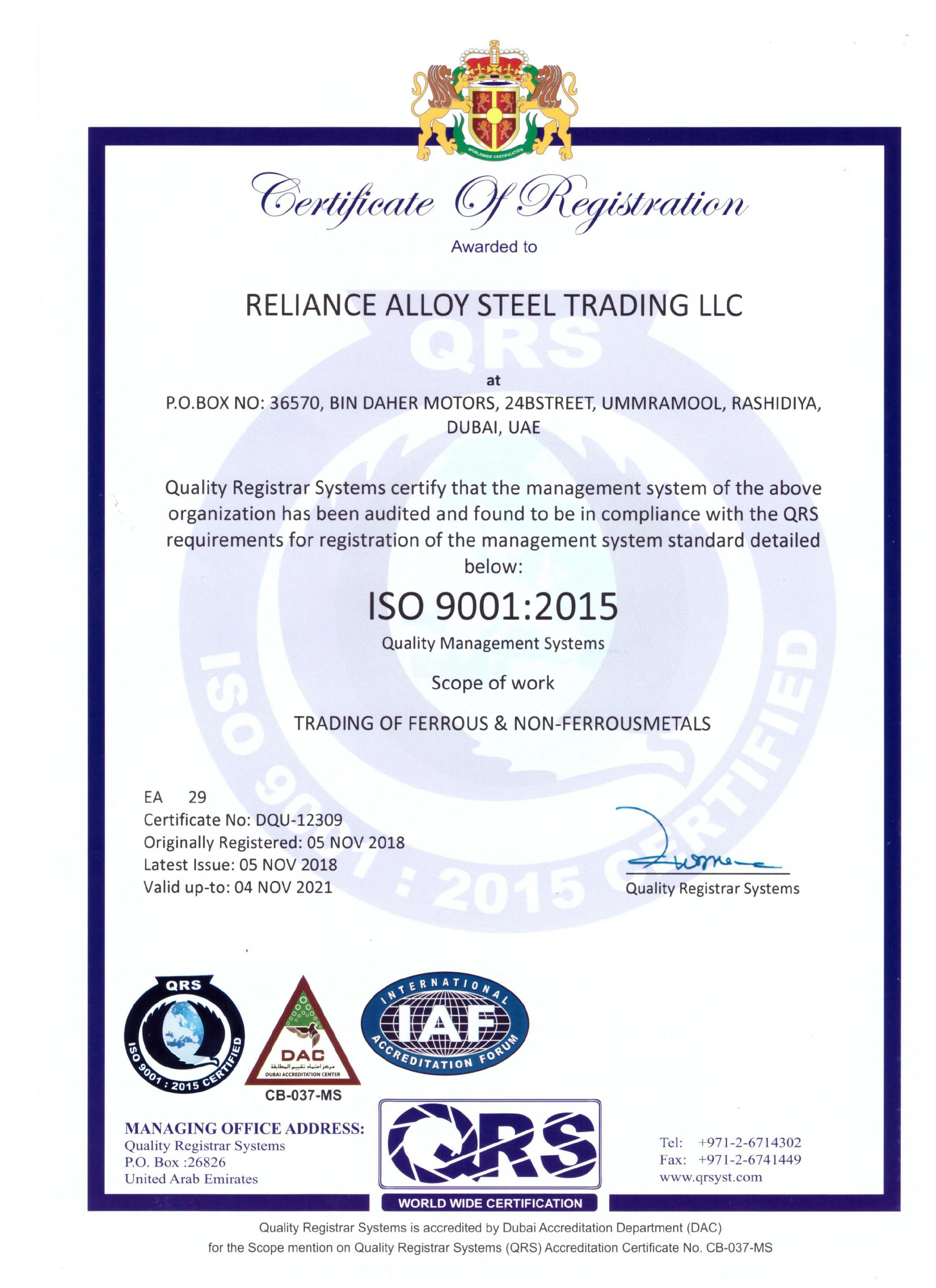 Company Profile – Reliance Group